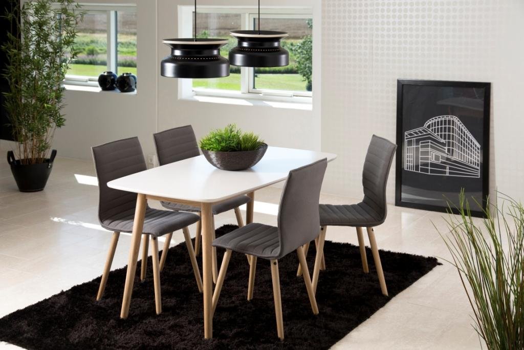 Spiseborde hvide og sorte - Dansk Restlager ApS